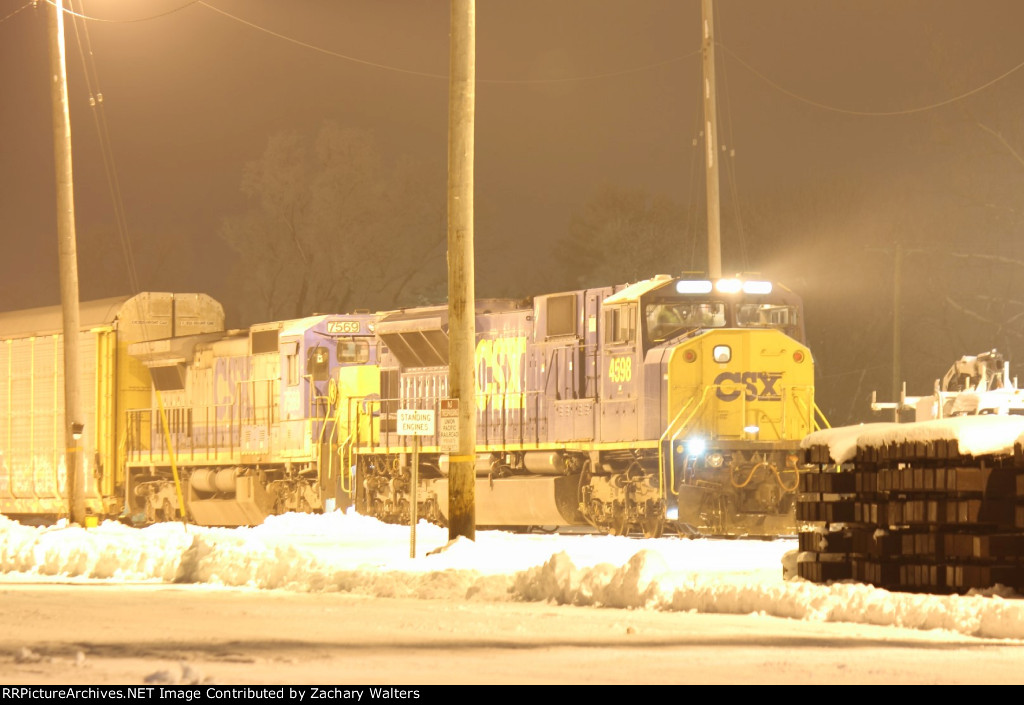 CSX SD80mac leading MASIH